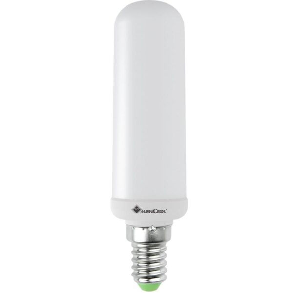 Foco LED Tubular E14 8W 3000K Dimmable Marino Cristal - Nissi Perú