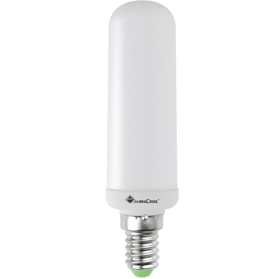 Foco LED Tubular E14 8W 3000K Dimmable Marino Cristal - Nissi Perú