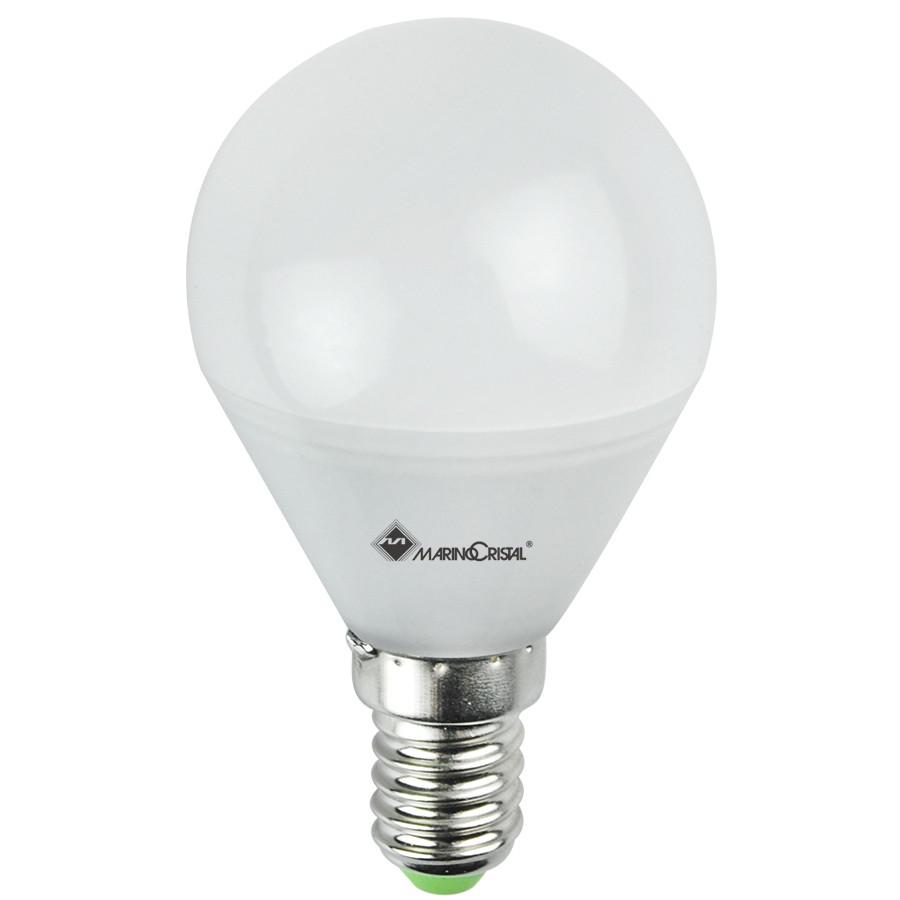 Foco LED Esférico E14 5W 2700K Marino Cristal - Nissi Perú